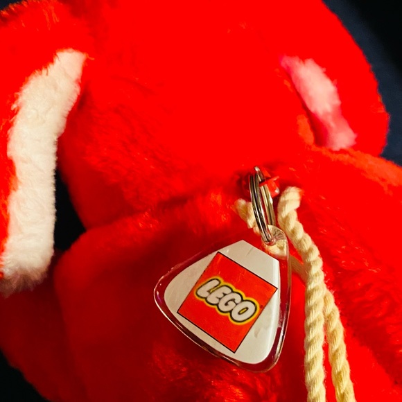 Lego | Toys | Lego Duplo Red Rabbit Plush With Blocks 984 | Poshmark